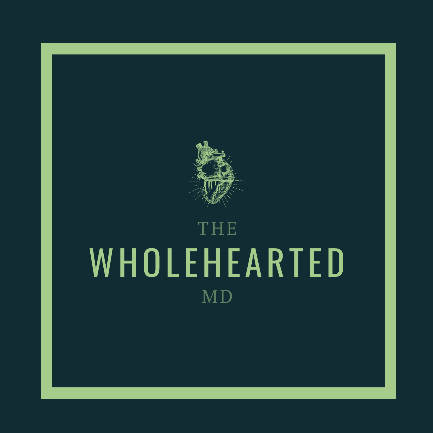 Logo Plus Border – The Wholehearted MD